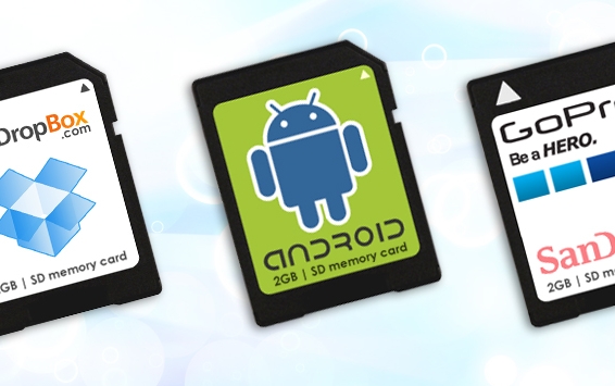 SD (Secure Digital) Custom Flash Memory Cards CustomUSB