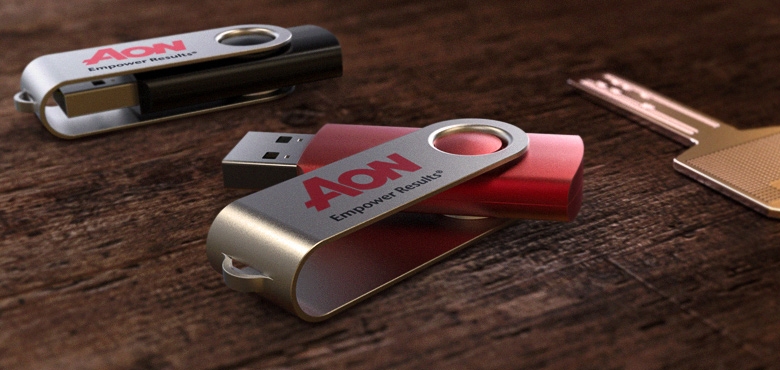 Spin USB 3.0 Custom Flash Drive CustomUSB