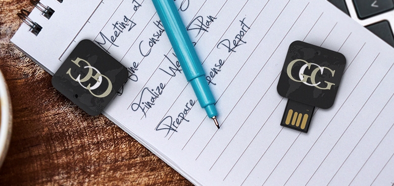 Square Clip USB Flash Drive CustomUSB