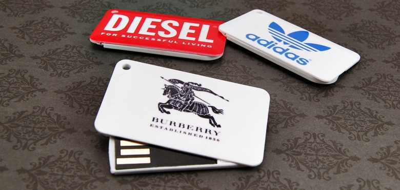 Mini Spin Wallet Card USB Flash Drive | CustomUSB