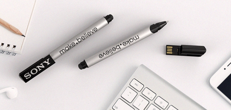 Script Pen USB Flash Drive CustomUSB