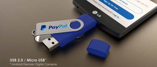 Mobile Spin Micro USB Flash Drive | CustomUSB
