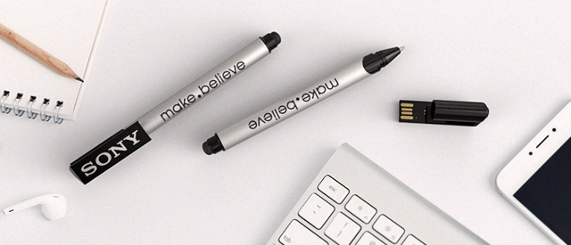 Script Pen USB Flash Drive CustomUSB