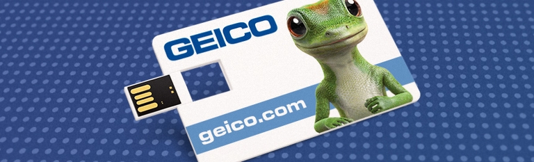 Micro Flip Wallet Card USB Flash Drive CustomUSB