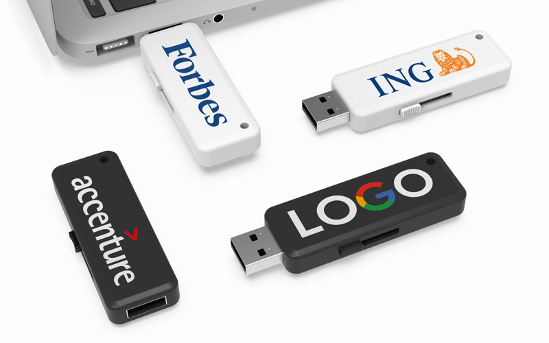 Slider USB Flash Drive CustomUSB